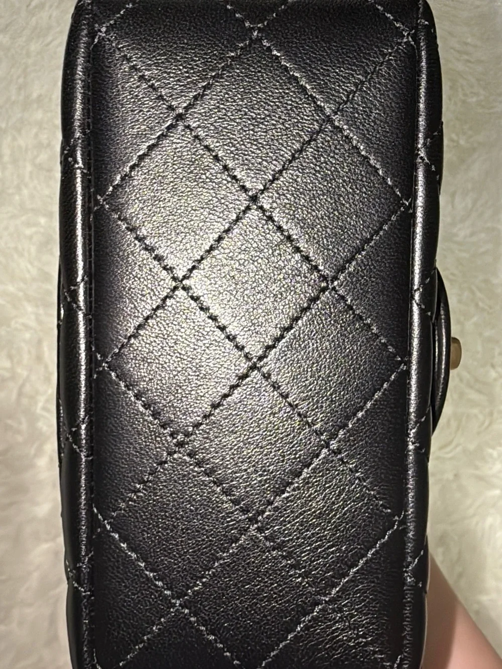 CHANEL | Bags | Chanel 26c Mini Pearl Crush Square Flap Bag Quilted ...